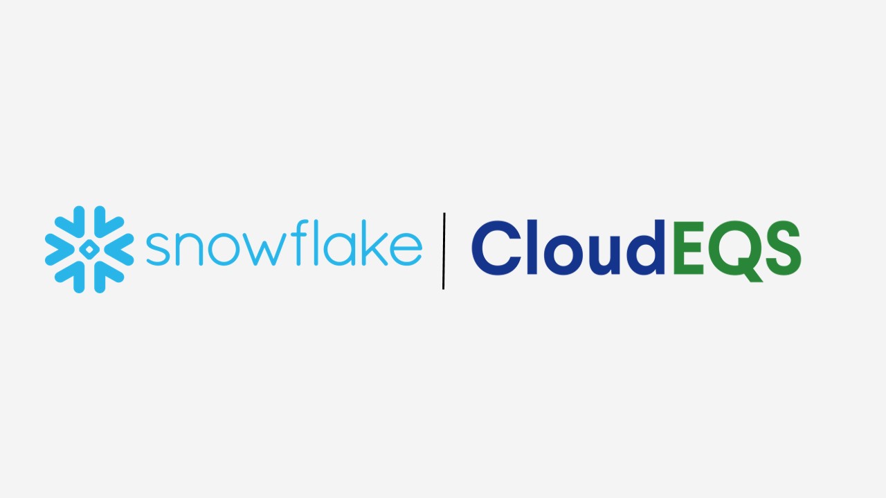 CloudEQS + Snowflake - CloudEQS